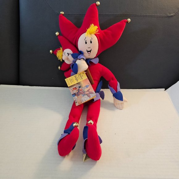 Pam & Frank | Toys | New The Jester Has Lost His Jingle Plush Toy Doll ...